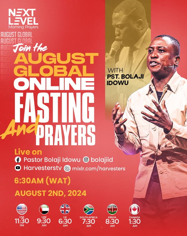 Harvesters | Next Level Prayers || Prophetic Prayer And Thanksgiving ...
