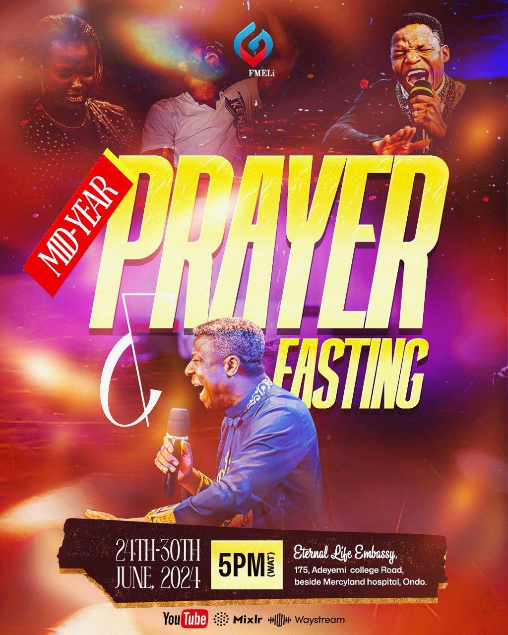 Eternallife | Mid-Year Prayer & Fasting Meeting Day 4 - 27th Thurs ...